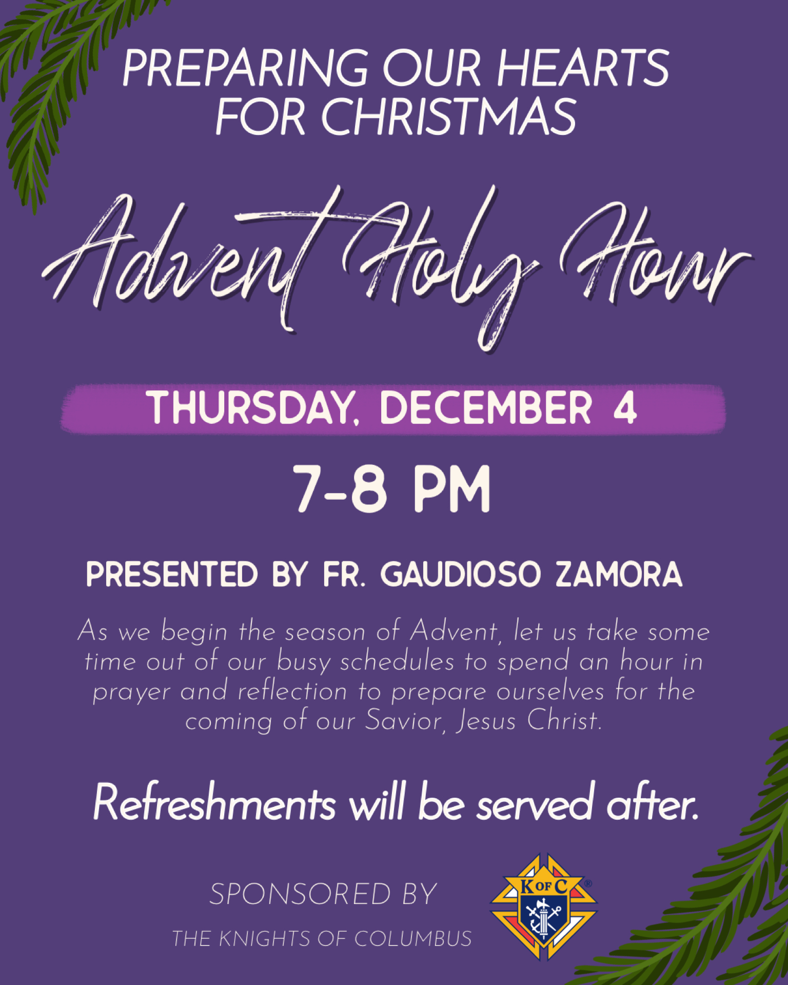 What Is Advent? Catholic Meaning & Local Celebration – Vanessa Gallegos ...
